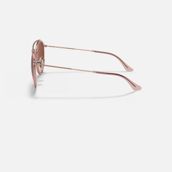 Ray-Ban | Accessories | Ray Ban Round Double Bridge Polished Copper ...
